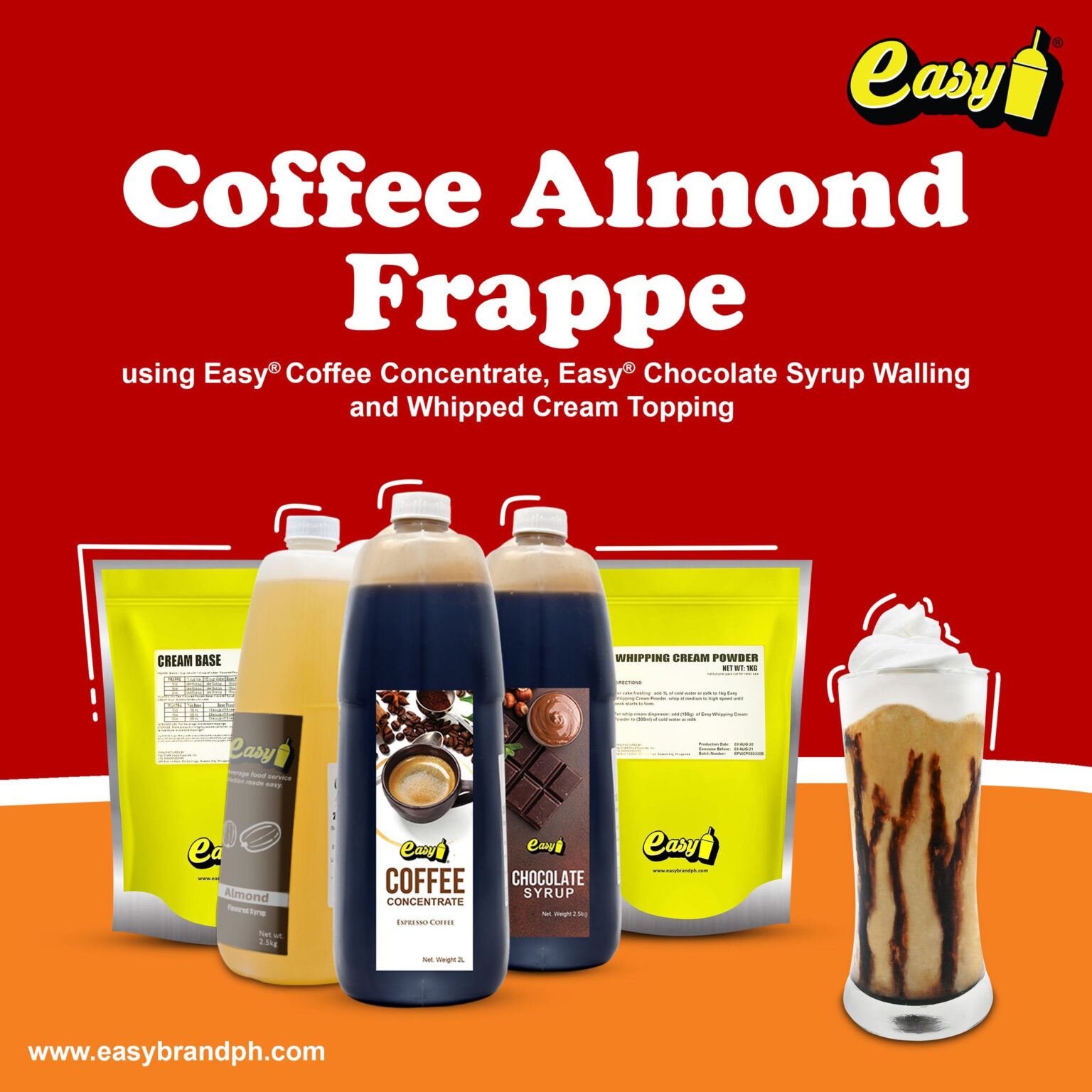 Almond Syrup - Easy Brand